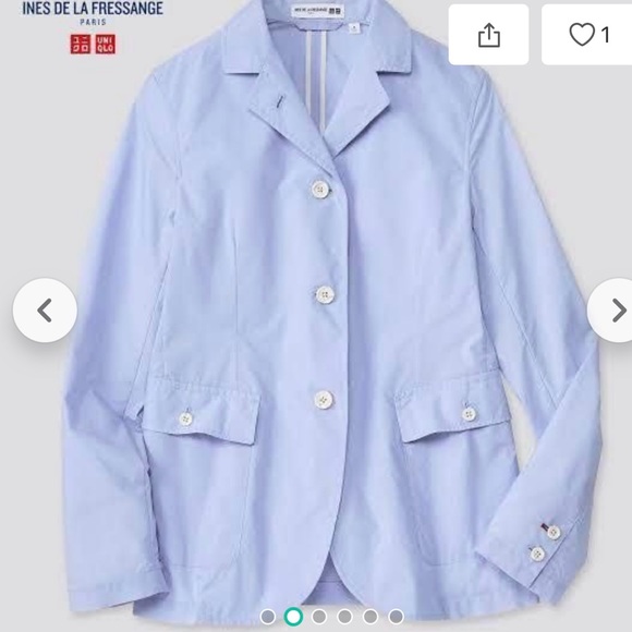 uniqlo x Ines De La Fressange | Jackets & Coats | Ines De La Fressange For Uniqlo Blazernwt ...